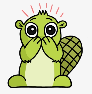 Beaver Crying Clipart - Adsy Beaver , Free Transparent Clipart - ClipartKey