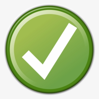 Check Mark Green - Green Check Mark In A Circle , Free Transparent ...