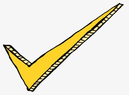 Yellow Check Mark Png , Free Transparent Clipart - ClipartKey