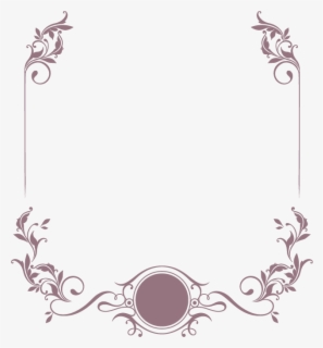 Pattern Border Png Clipart - Png Designs For Letterhead , Free ...