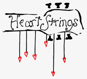 Free Library Strings - Heart String Heartstrings Clipart , Free ...
