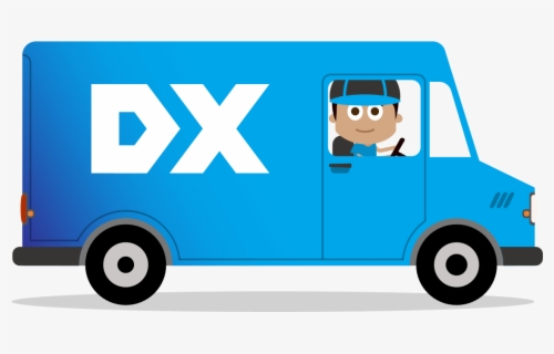 Delivery Clipart Courier Van - Dhl Clip Art , Free Transparent Clipart ...