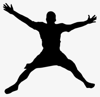 Jump Clipart Happy Man - Jumping For Joy Icon , Free Transparent ...