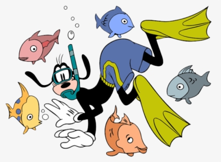 Scuba Diver Clipart Cute - Goofy Scuba Diving , Free Transparent ...