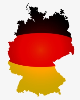 Wallpaper - Germany Map With Flag , Free Transparent Clipart - ClipartKey