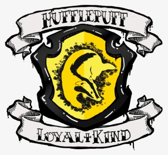 Made My Own Hufflepuff Logo👑 - Hufflepuff Crest , Free Transparent ...