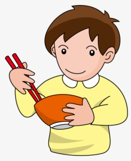 Eat With Chopsticks Cartoon , Free Transparent Clipart - ClipartKey