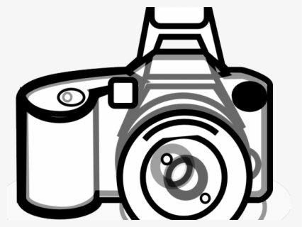 Transparent Camera Icon Png - Black Camera Outline Png , Free ...