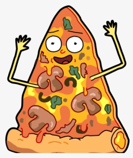 Rickipedia - Rick And Morty Pizza , Free Transparent Clipart - ClipartKey
