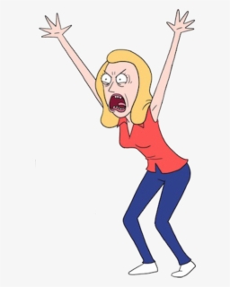 Rick And Morty Beth Png , Free Transparent Clipart - ClipartKey