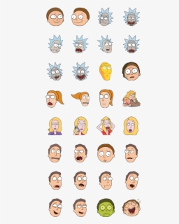 Rick Face Png - Rick's Face Rick And Morty , Free Transparent Clipart ...