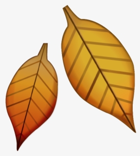 Emoji Clipart Leaf - Fall Leaf Emoji Png , Free Transparent Clipart ...