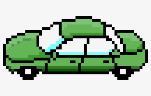 Area,tree,green - 8 Bit Car Png , Free Transparent Clipart - ClipartKey