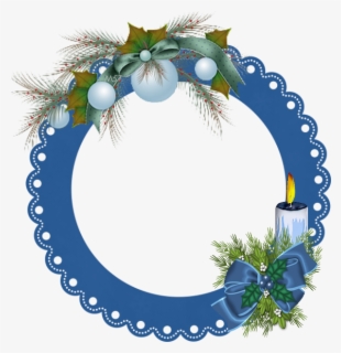 Oval Christmas Frame Png - Oval Christmas Border Png , Free Transparent ...