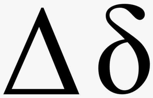 Clipart Delta Symbol - Sign , Free Transparent Clipart - ClipartKey