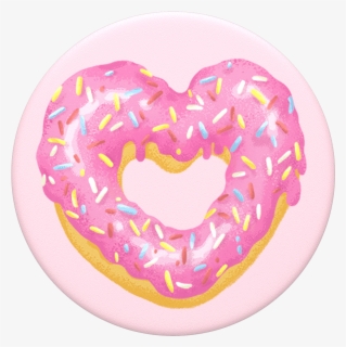Donuts Clipart Transparent Stick - Pink Donut Popsocket , Free ...