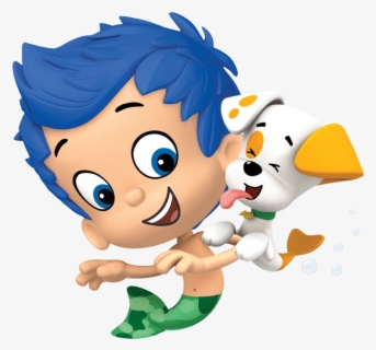 Bubble Guppies Gil And Puppy - Bubble Guppies Boy Characters , Free ...