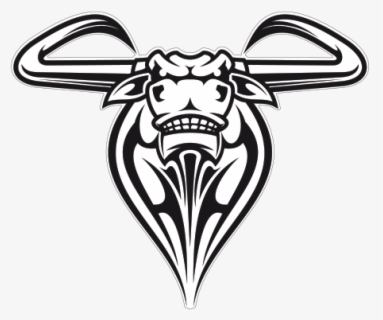 Clip Art Bull Symbol - White Bull Logo Transparent , Free Transparent ...