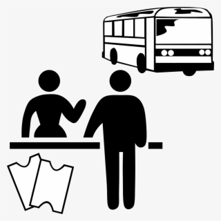 Free Bus Black And White Clip Art with No Background - ClipartKey