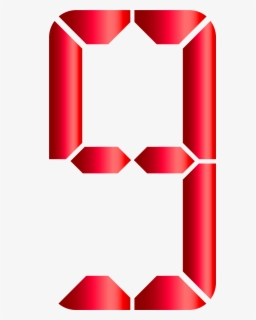 Number Nine Digital Style Png Clip Art Imageu200b Gallery - Three ...