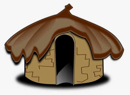 Tan House Cliparts - Stone Age Hut Cartoon , Free Transparent Clipart ...