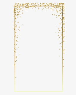 Gold Glitter Frame Png , Free Transparent Clipart - ClipartKey