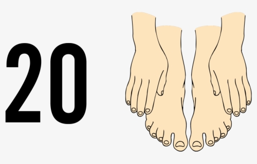 Counting On Fingers And Toes Clipart Finger-counting - Counting On ...