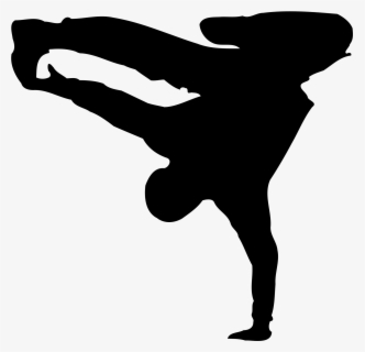 Break Dance Svg Clip Arts - Break Dancer Silhouette , Free Transparent ...