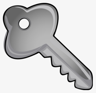 Key Clipart Gray - Pool Key Cartoon , Free Transparent Clipart - ClipartKey