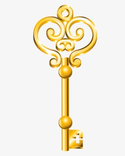 Key Clipart - Golden Key Clipart Png , Free Transparent Clipart ...