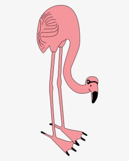 Custom Pink Flamingo Sticker Clipart , Png Download - Awkward Flamingo ...