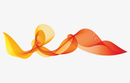 Orange Wave Transparent Png Clipart , Png Download - Transparent Color ...