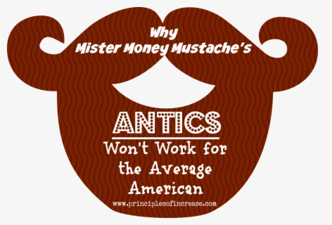 Moustache Clipart Big Mustache - Mr Money Mustache Logo , Free ...