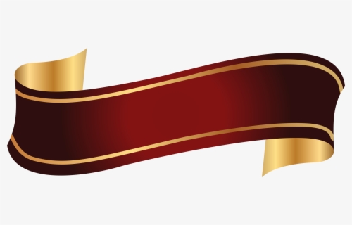 Gold Clip Art Cyberuse - Brown Ribbon Banner Png , Free Transparent ...