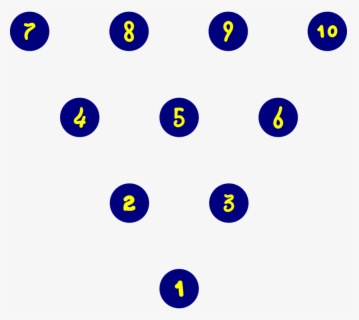 Bowling Pin Layout Svg Clip Arts - Bowling Ball Pin Set Up , Free ...