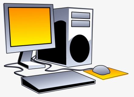 Transparent Red Computer Clipart - Transparent Background Computer ...