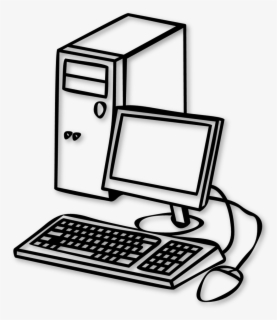 Set Clipart Desktop Computer - Computer Image Png File , Free ...