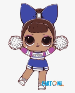 Transparent Stick Figure Cheerleader Clipart - Sis Cheer Lol Doll ...