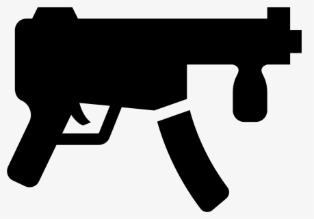 Firearm Submachine Computer Icons - Machine Gun Icon Png , Free ...