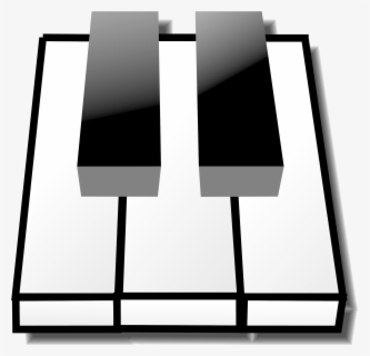 Free Piano Keys Clip Art with No Background - ClipartKey