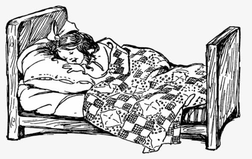 Cartoon Girl Sleeping Png , Free Transparent Clipart - ClipartKey