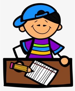 Kids Writing Clip - Write A Letter Clip Art , Free Transparent Clipart ...