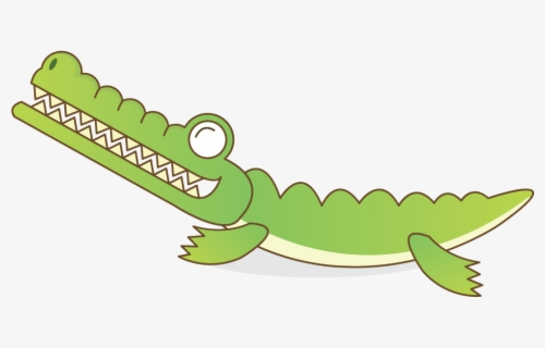 Transparent Cartoon Alligator Png - Crocodile Tail Clip Art , Free ...