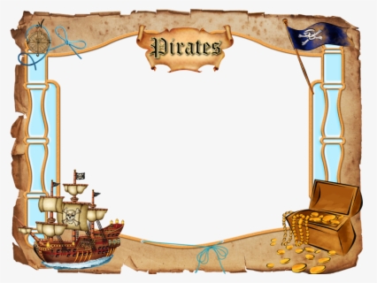 Pirate Border Png - Pirates Frame Png , Free Transparent Clipart ...