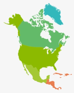 North America Map Png Image , Free Transparent Clipart - ClipartKey