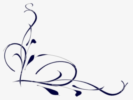 Swirls Clipart - Transparent Arabesque Corner Png , Free Transparent ...