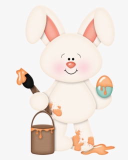 Hippity Easter Clip Art - Png Clipart Cute Easter Bunny Png , Free ...