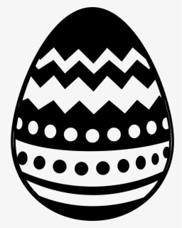 Free Easter Eggs Black And White Clip Art with No Background - ClipartKey