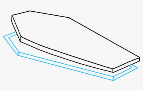 Transparent Coffin Clipart - Draw A Funeral Casket Step , Free ...