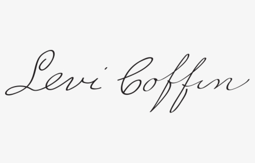 Levi Coffin Signature , Free Transparent Clipart - ClipartKey